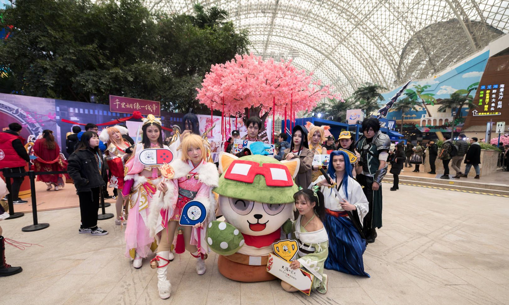 腾讯2019年TGC文化节：coser巡游！