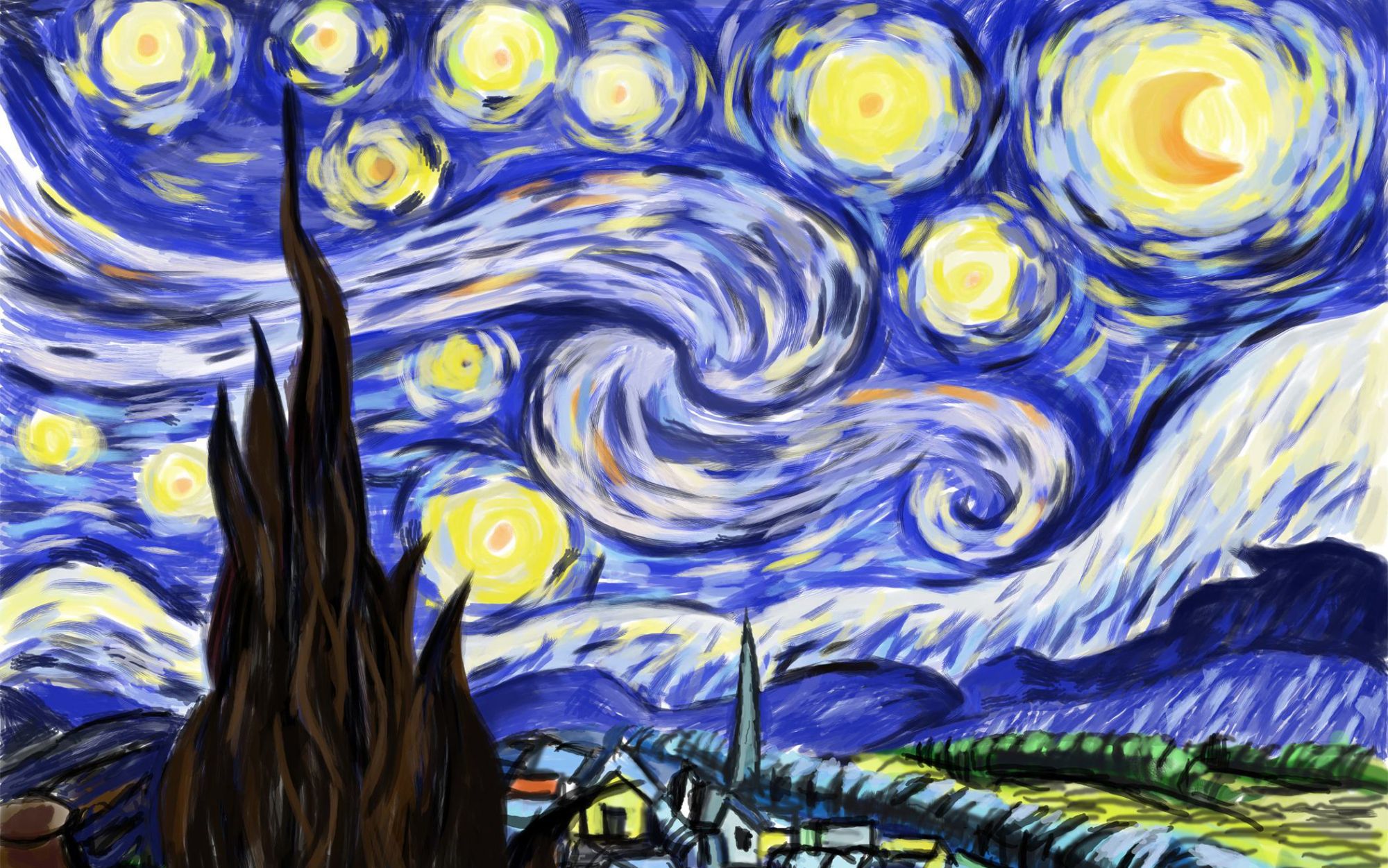 世界十大名画，CNN根据谷歌全球搜索数据排名得出