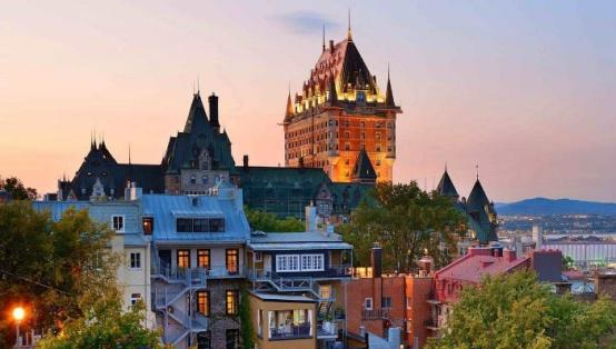 被称为加拿大“小欧洲”的魁北克，有着高冷的寒冬景色|老城|魁北克|景色_新浪新闻