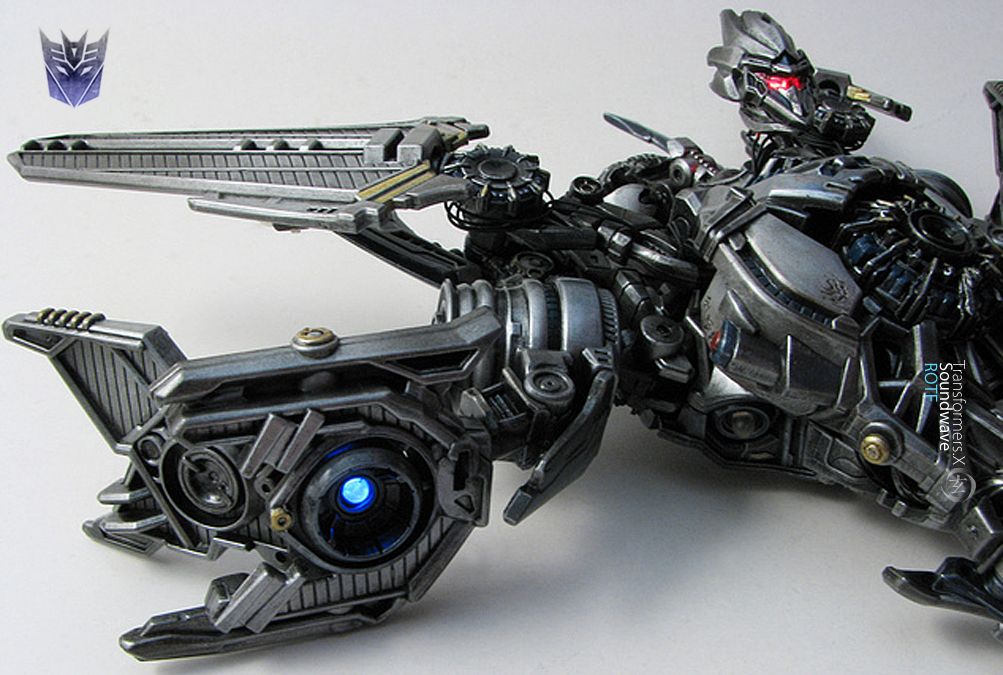 变形金刚大电影《卷土重来》：霸天虎声波 模型重涂细节欣赏|卷土重来|声波|大电影_新浪新闻