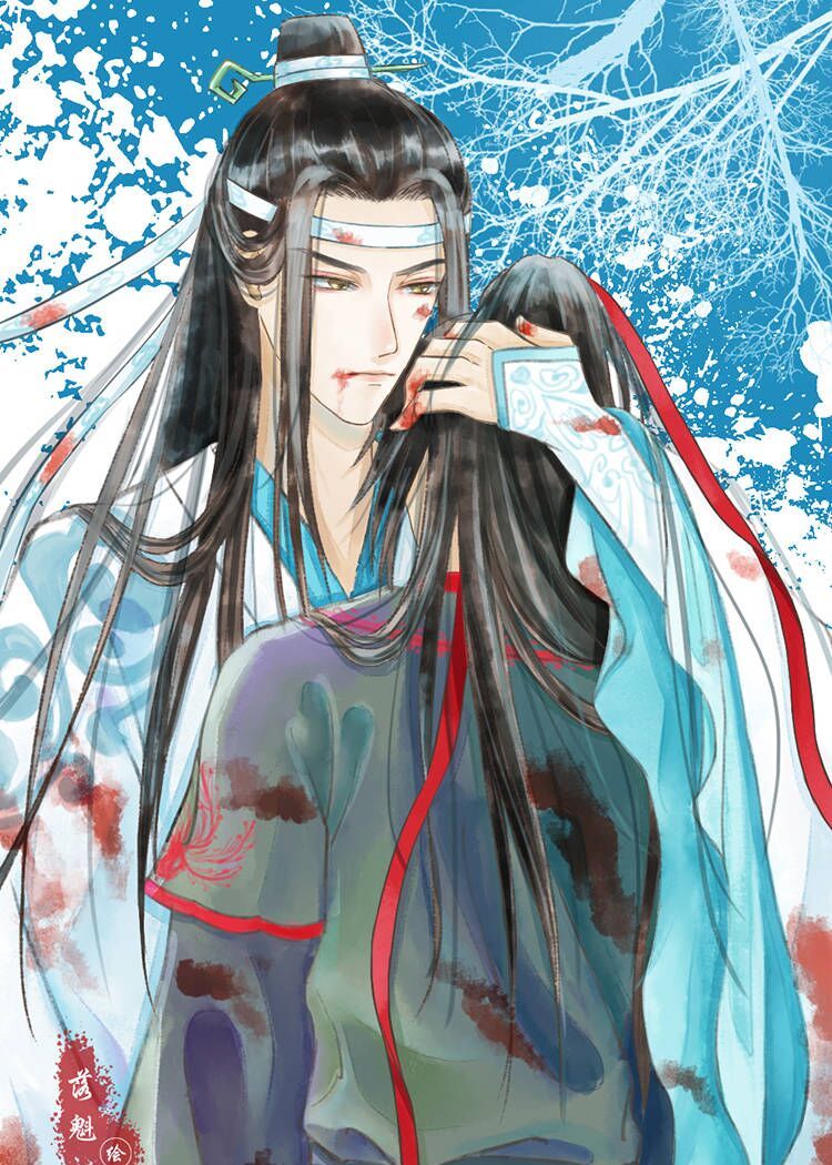 古风动漫绘画：风姿奇秀的古风美男