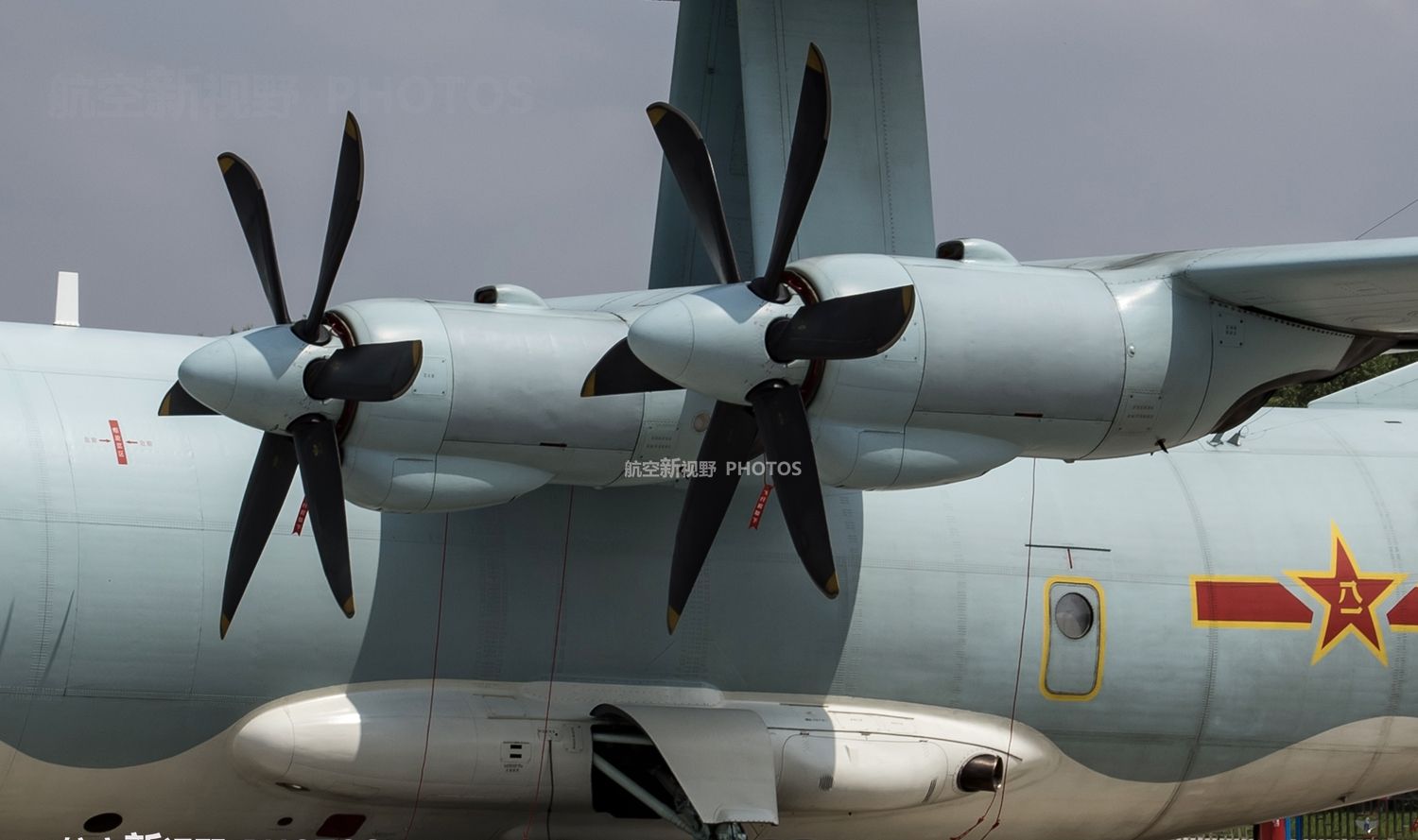中国空军现役最新空警500预警机高清大图 好看的飞机一定是好飞机