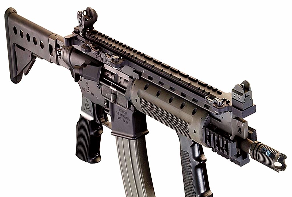 军事丨美国LR-300轻型步枪，采用了延迟冲击导气系统