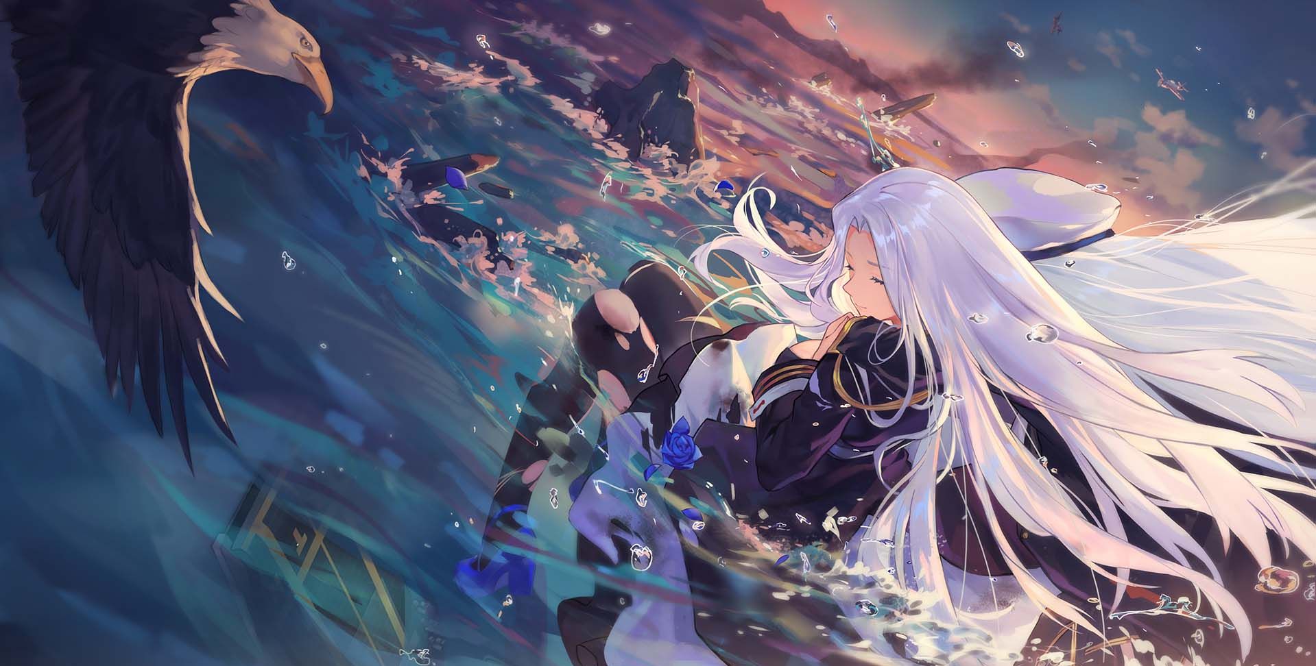 碧蓝航线系列高清壁纸，快把你老婆抱回家吧！|高清壁纸|碧蓝航线|赤城_新浪新闻