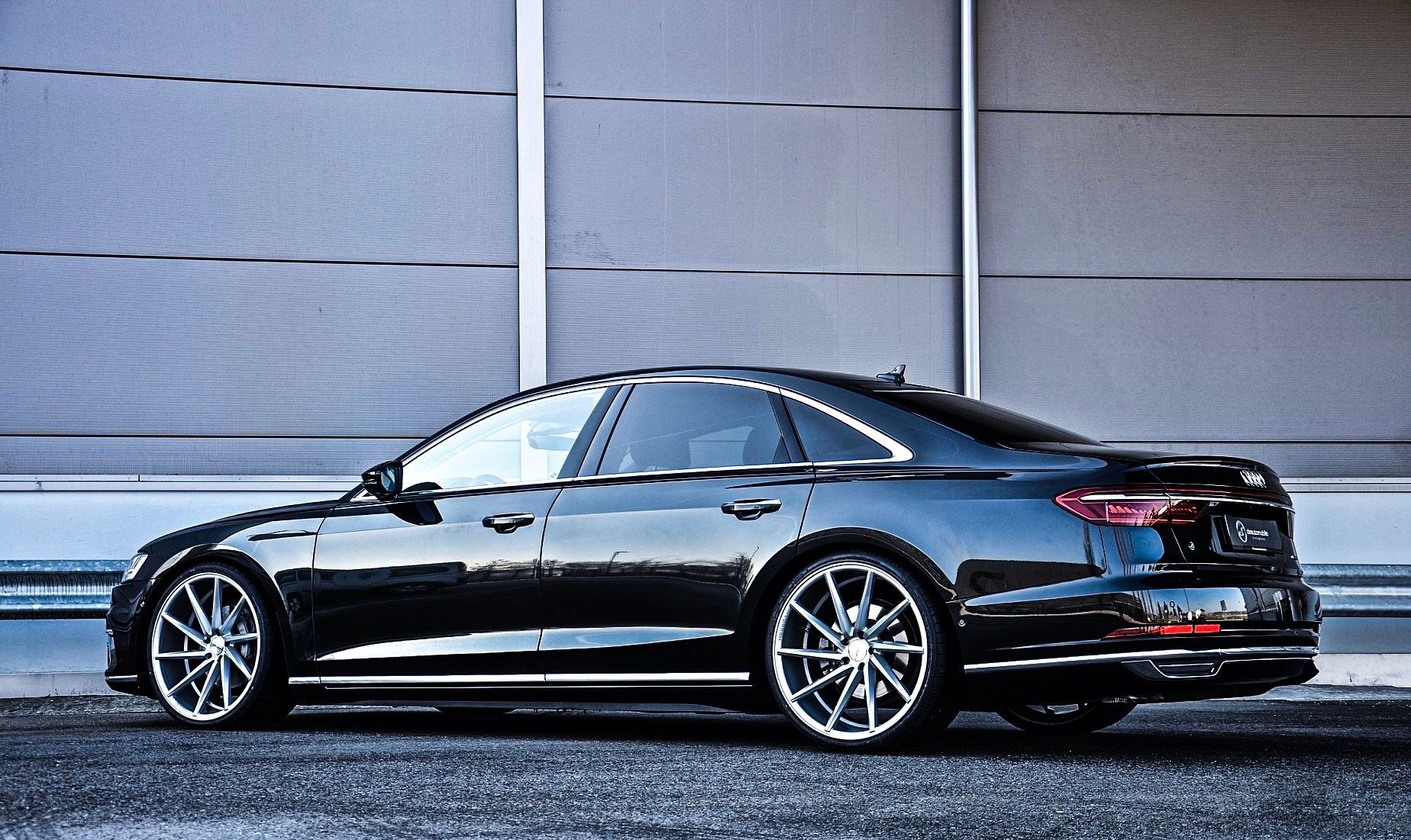 全新奥迪A8有点四门Coupe的范儿-新浪汽车