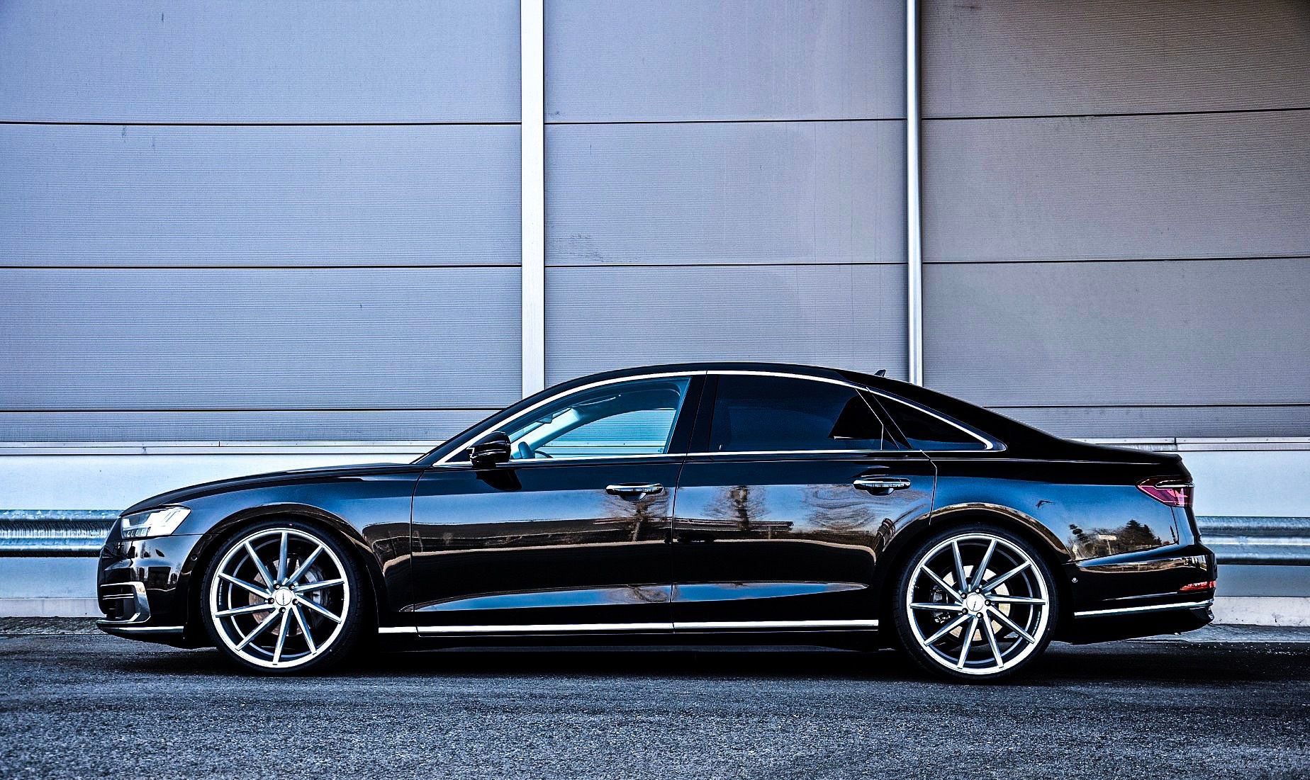 全新奥迪A8有点四门Coupe的范儿-新浪汽车