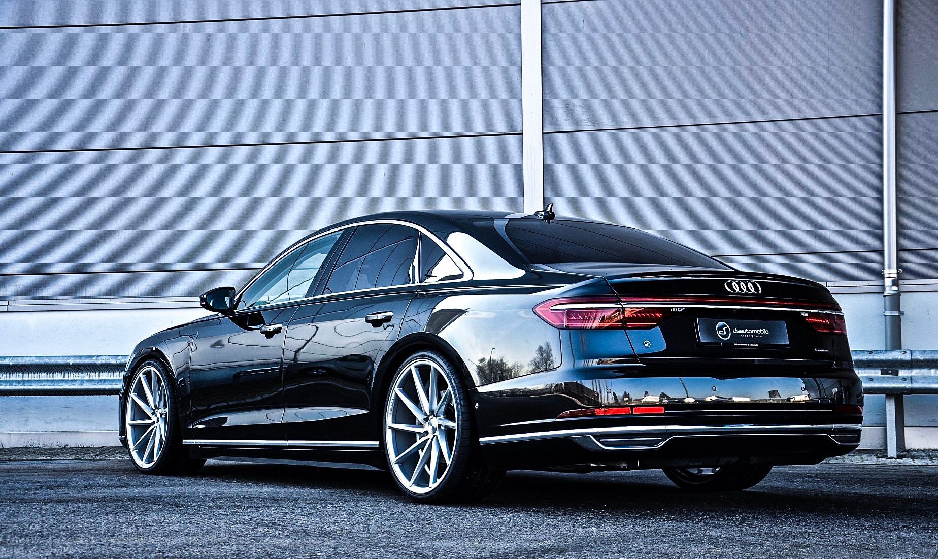 全新奥迪A8有点四门Coupe的范儿-新浪汽车