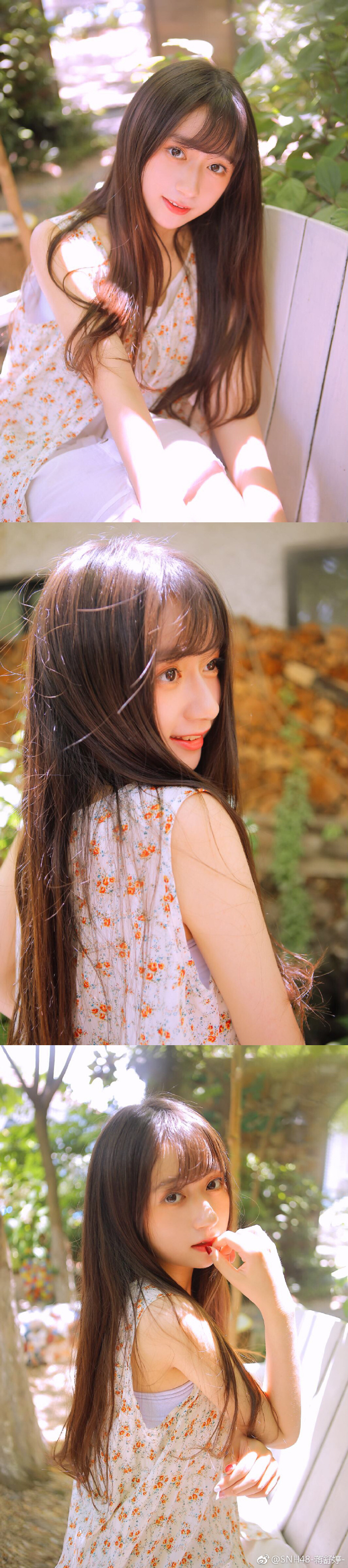 偶像女团SNH48蒋舒婷可爱自拍写真美照欣赏