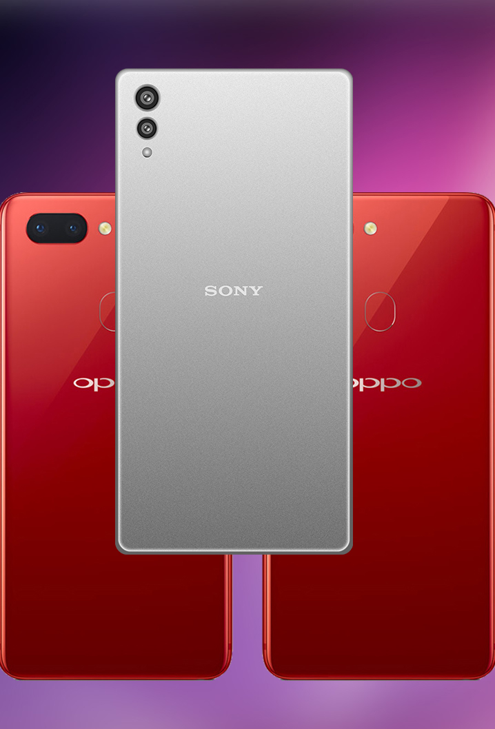 正面指纹，概念版索尼XZ3P，对比OPPO R15__财经头条