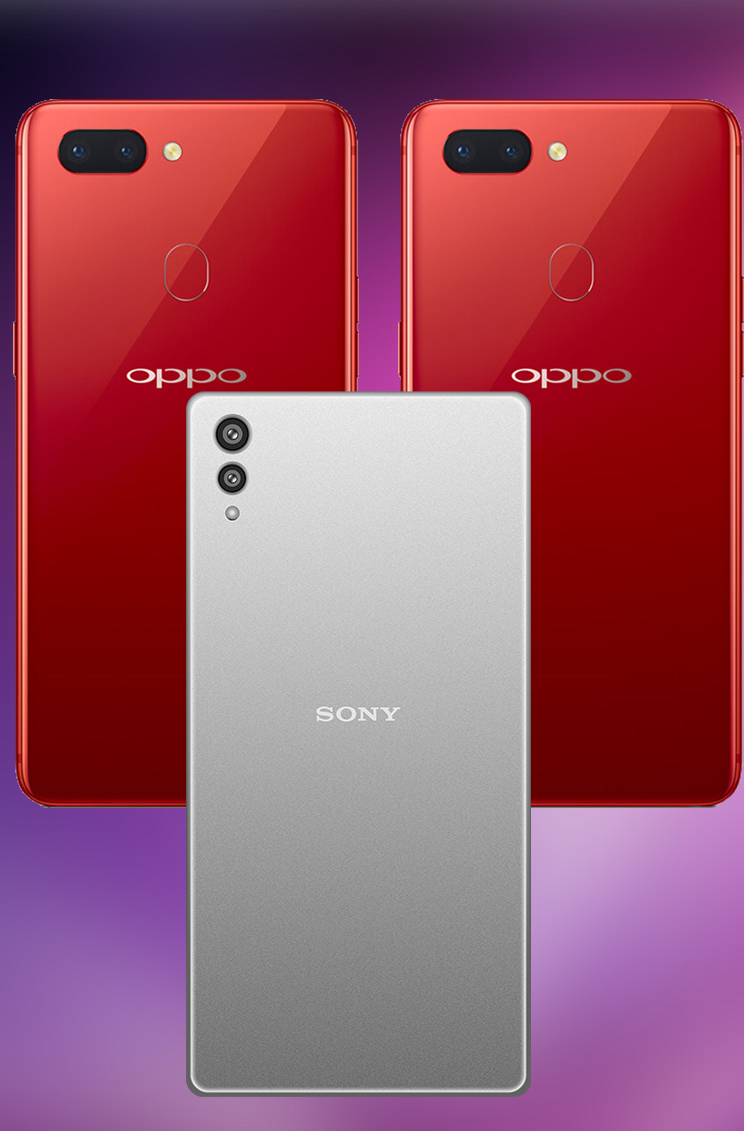 正面指纹，概念版索尼XZ3P，对比OPPO R15__财经头条