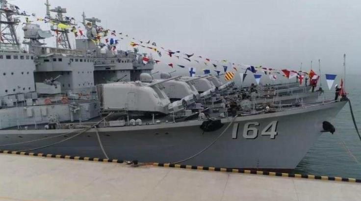 老兵不死！051D型164桂林号导弹驱逐舰
