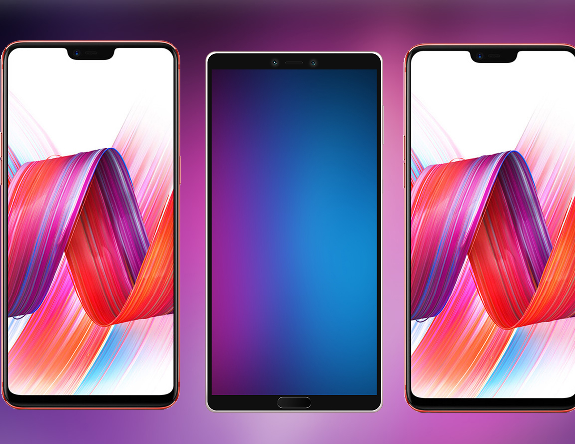 正面指纹，概念版索尼XZ3P，对比OPPO R15__财经头条