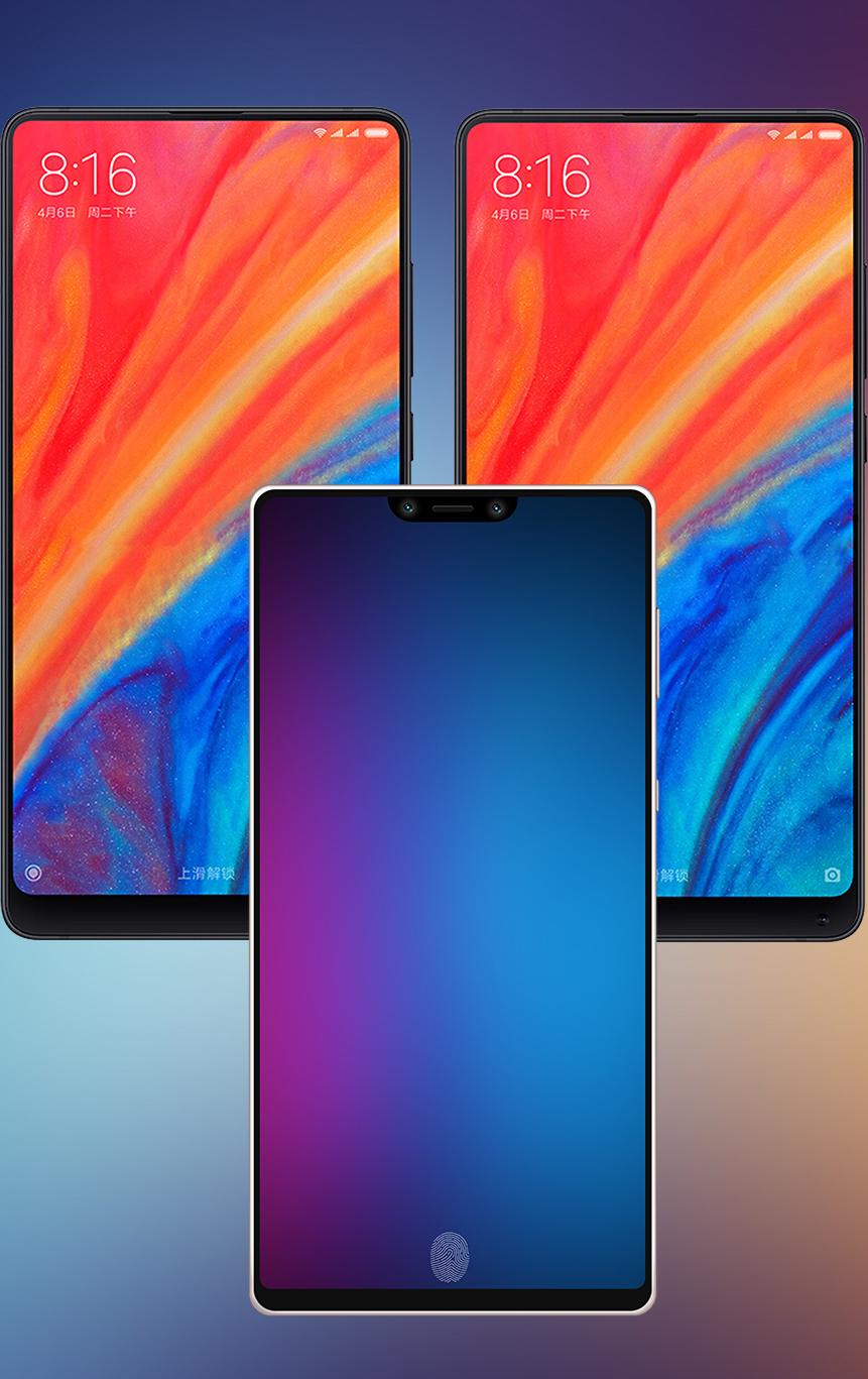 异形全面屏，概念版索尼XZ3P，对比小米mix2s__财经头条