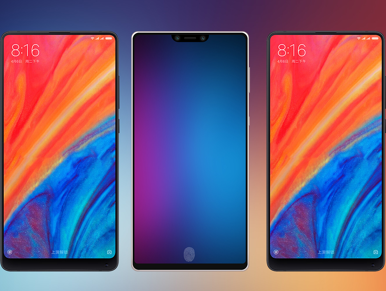 异形全面屏，概念版索尼XZ3P，对比小米mix2s__财经头条