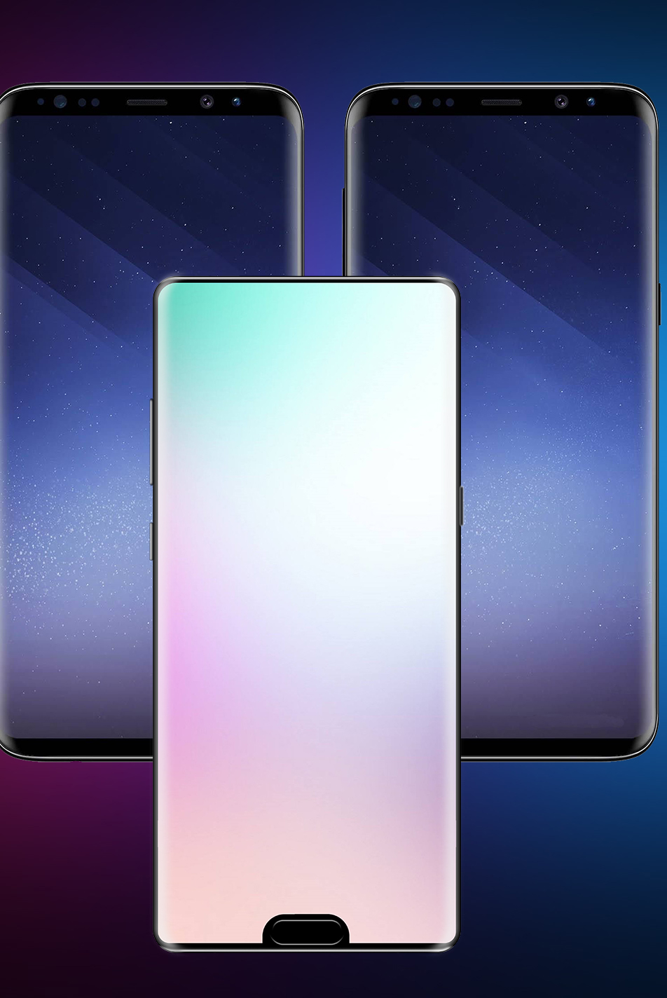 指纹刘海，概念版三星note10，对比三星S9__财经头条