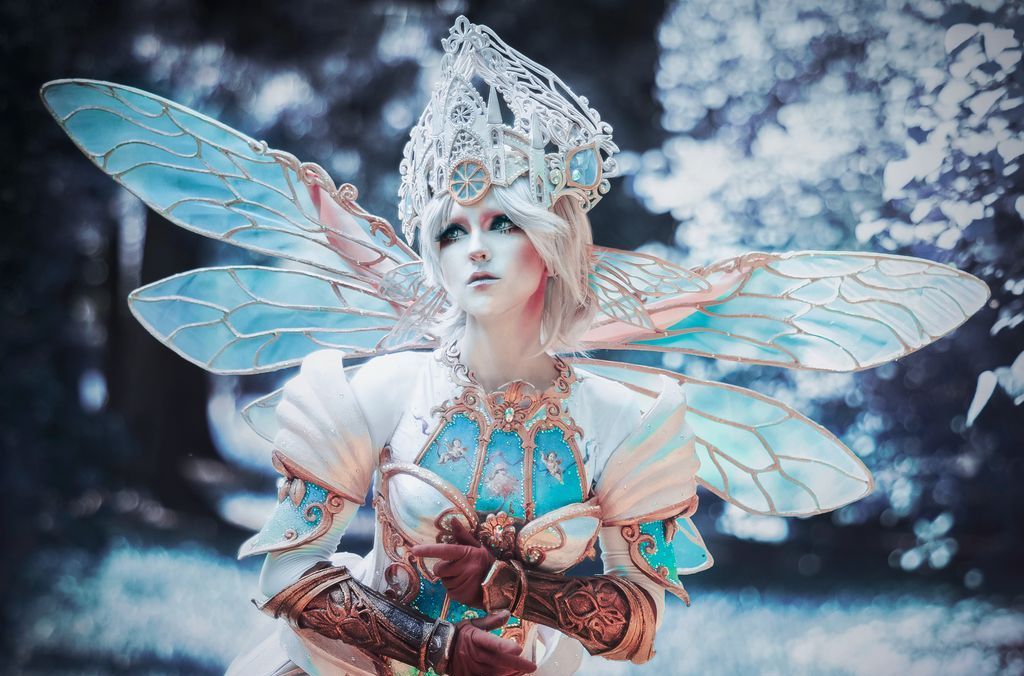 精美cos美图：最美精灵COS，宛如仙子下凡一样美丽