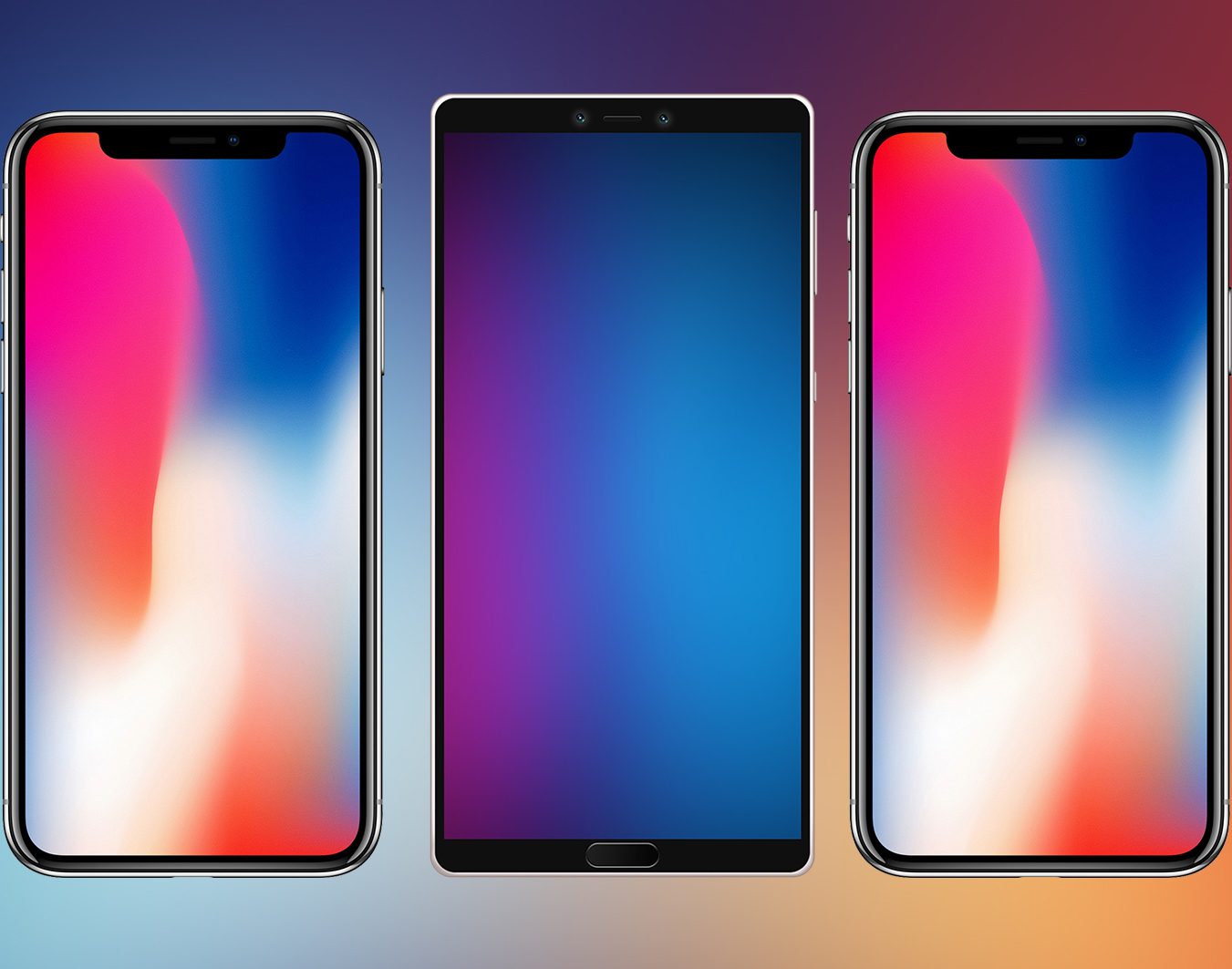 正面指纹，概念版索尼XZ3P，对比iPhone X__财经头条