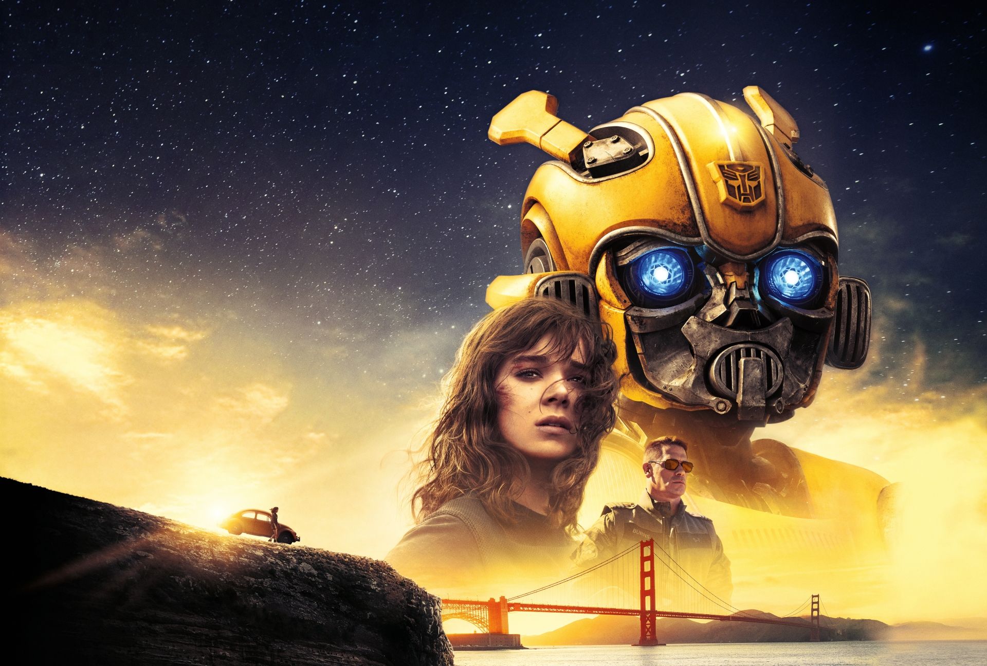 一组《大黄蜂》酷炫壁纸图，每一张都是精品