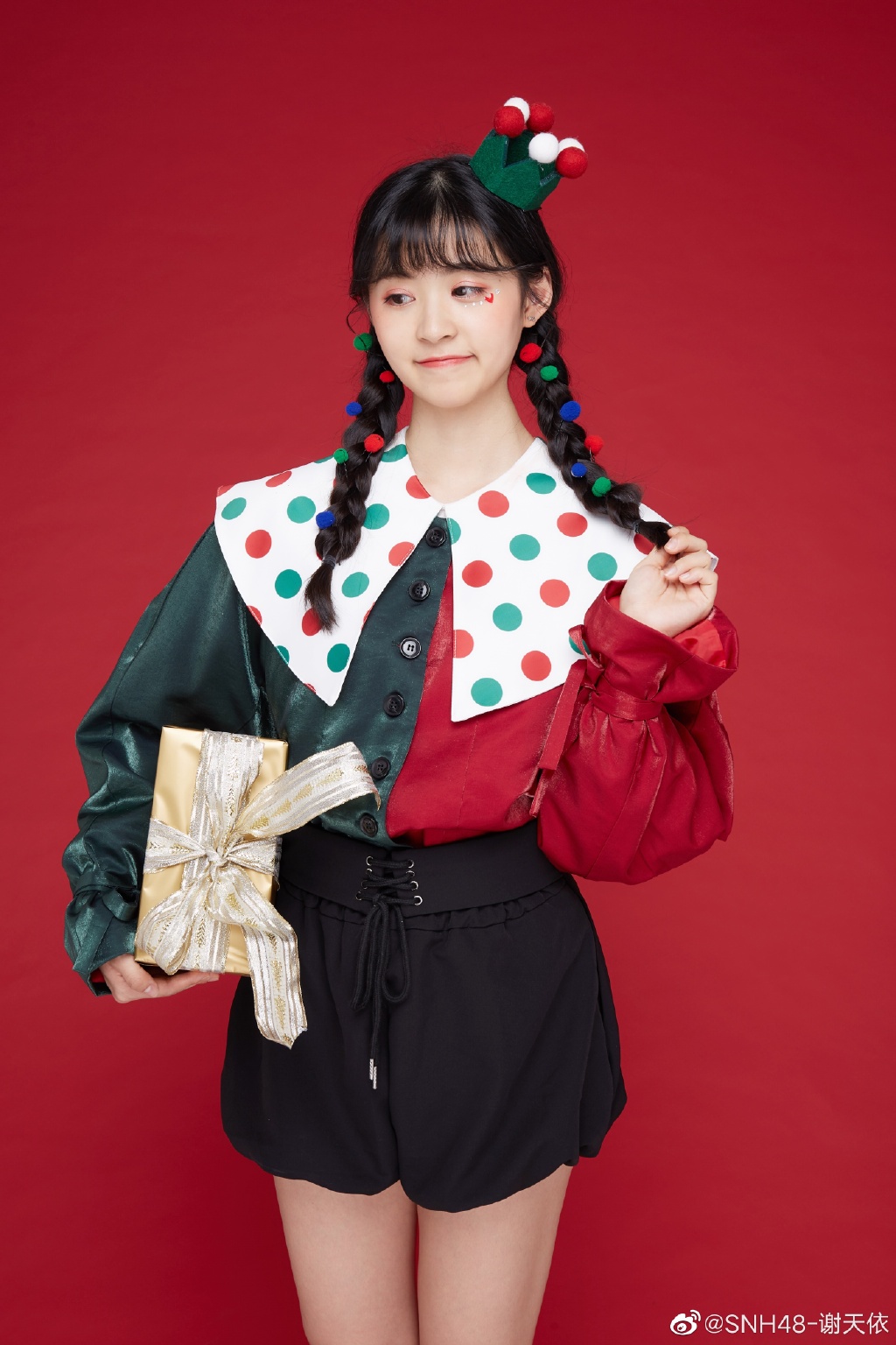 偶像美少女SNH48-谢天依迷人写真美照