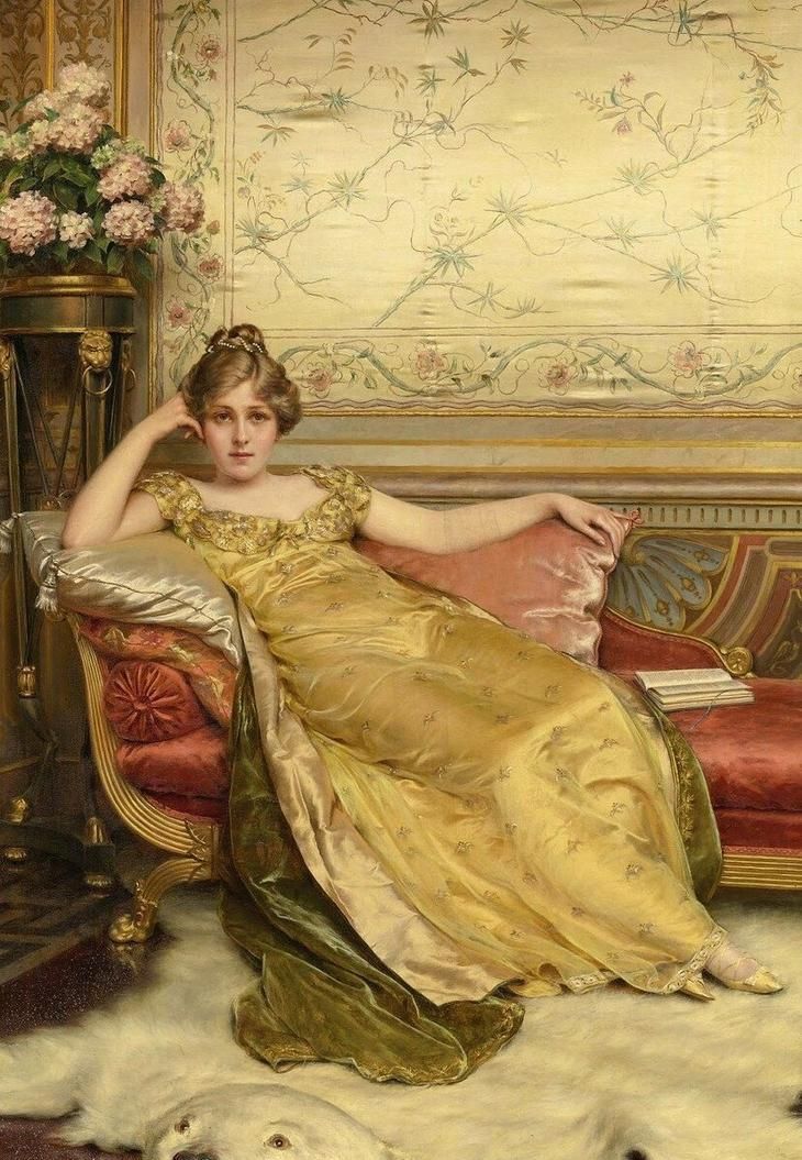 古典与唯美：意大利油画大师Charles Joseph Frederick作品欣赏