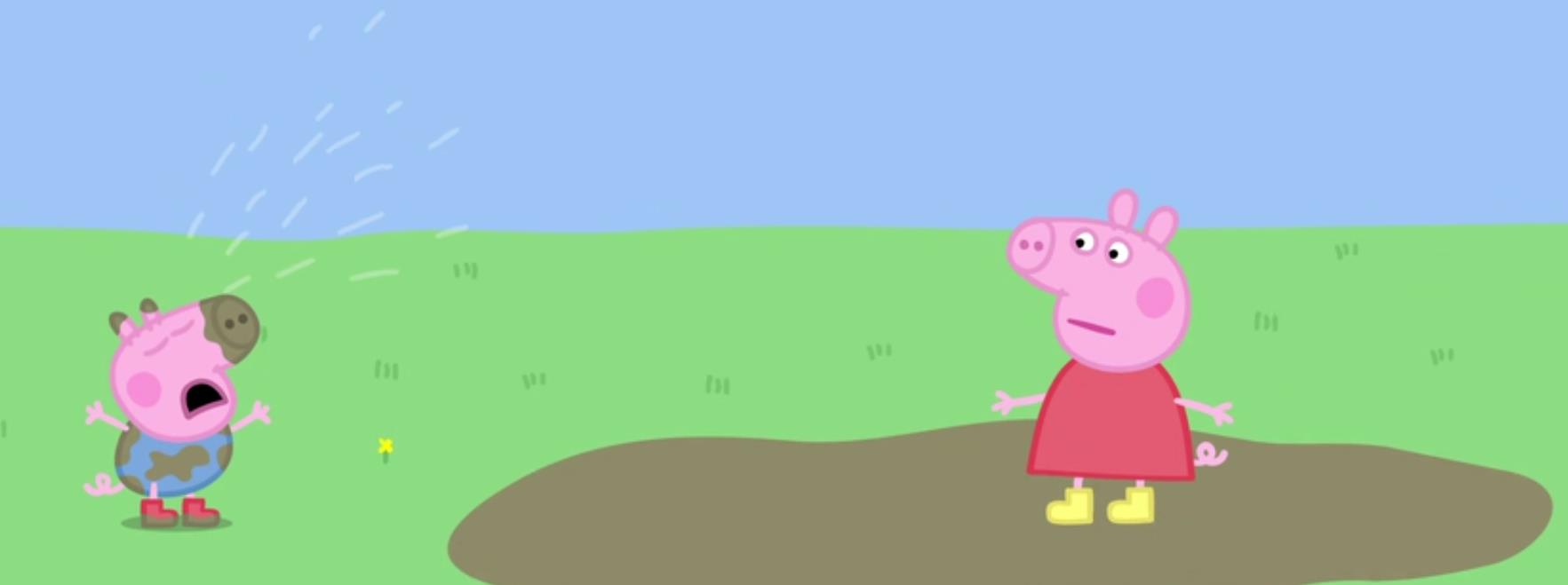 《粉红猪小妹》佩佩猪的调皮