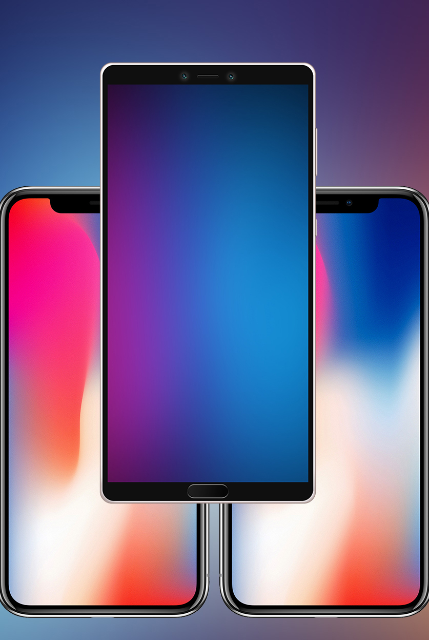 正面指纹，概念版索尼XZ3P，对比iPhone X__财经头条