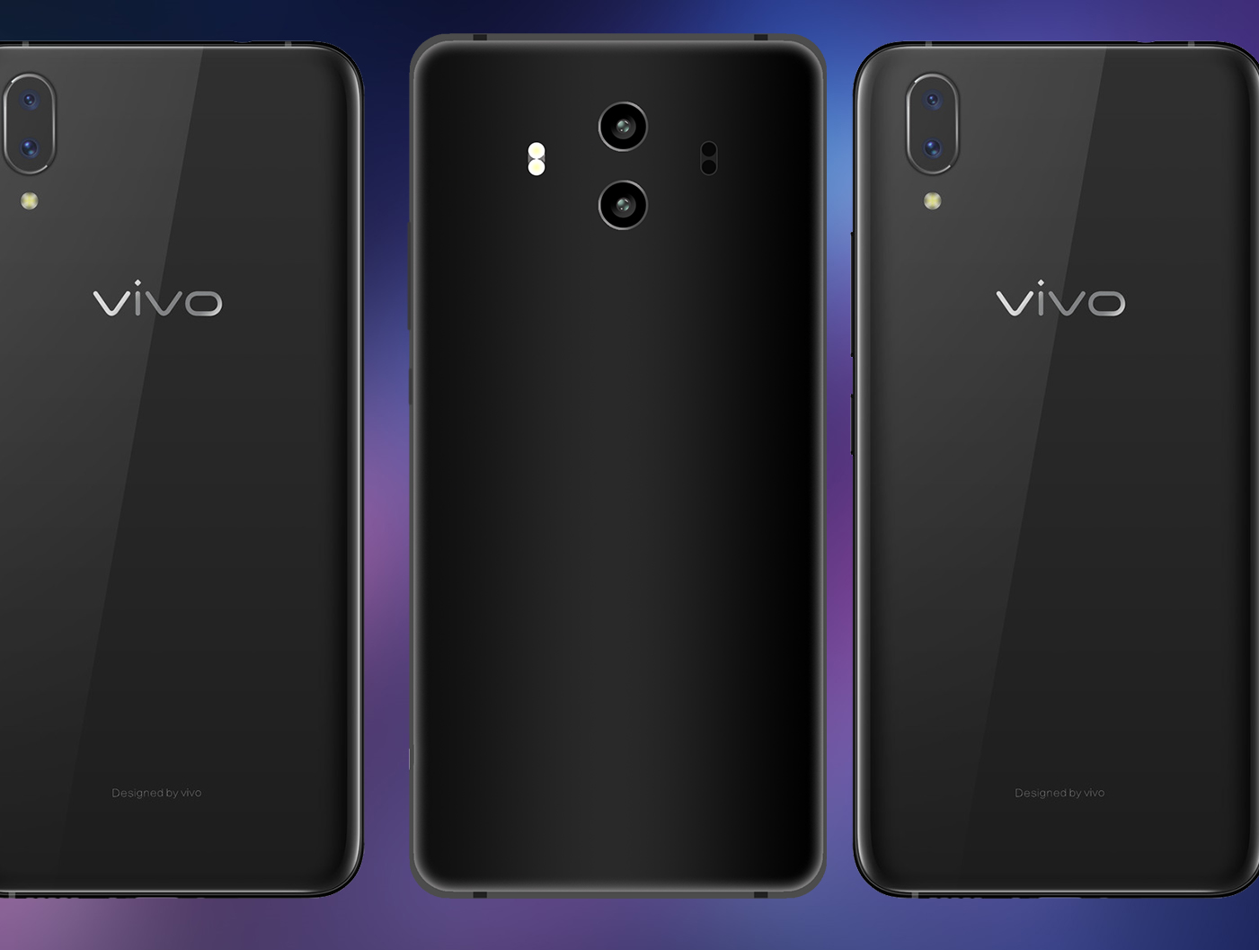 指纹刘海，概念版华为P20，对比vivo X21__财经头条