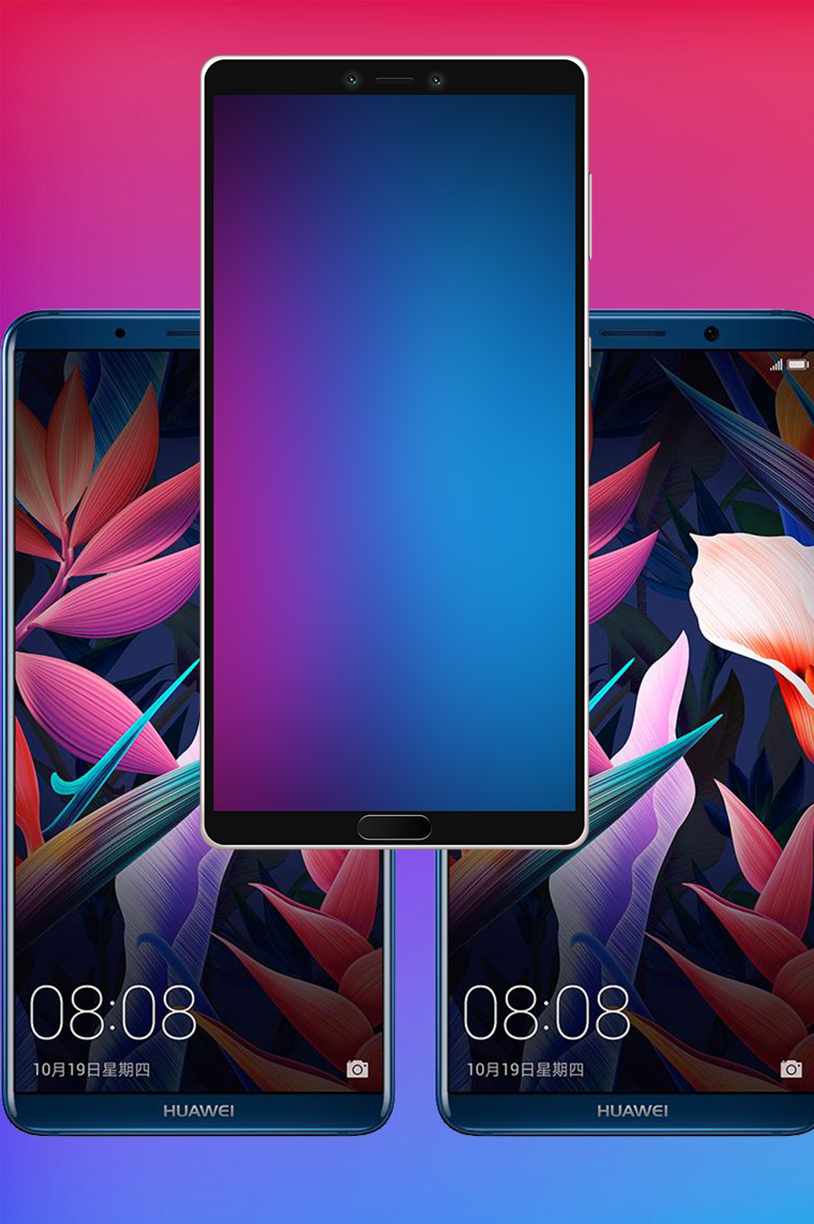 正面指纹，概念版索尼XZ3P，对比华为mate10__财经头条