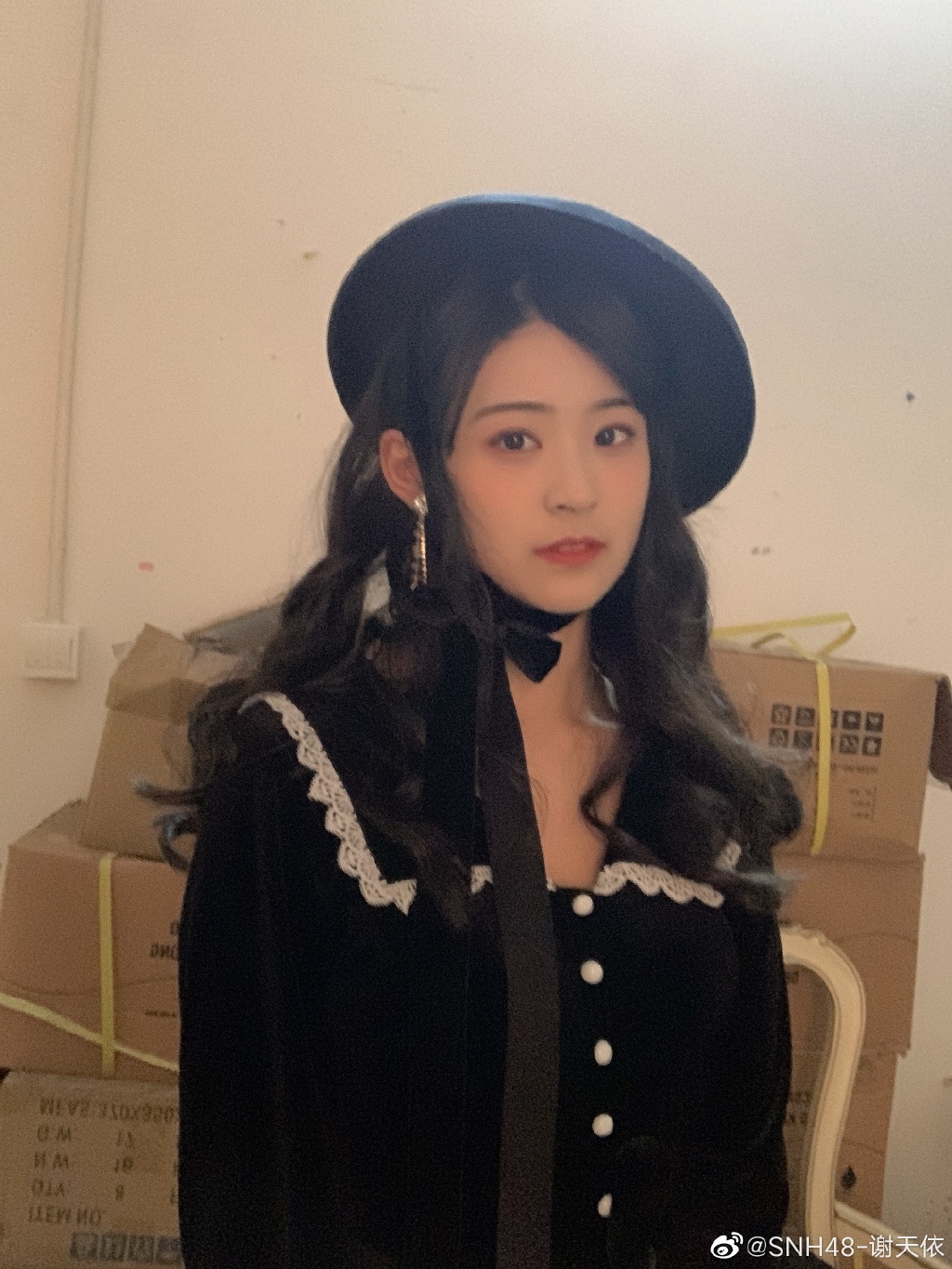 偶像美少女SNH48-谢天依迷人写真美照