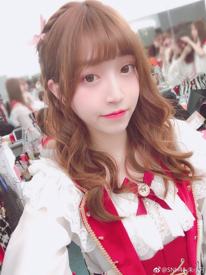 偶像女团SNH48朱小丹美少女可爱写真美照