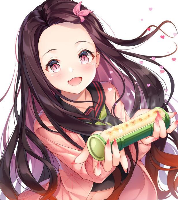 鬼灭之刃：水中的祢豆子，光是侧脸和背影，就美得让人窒息