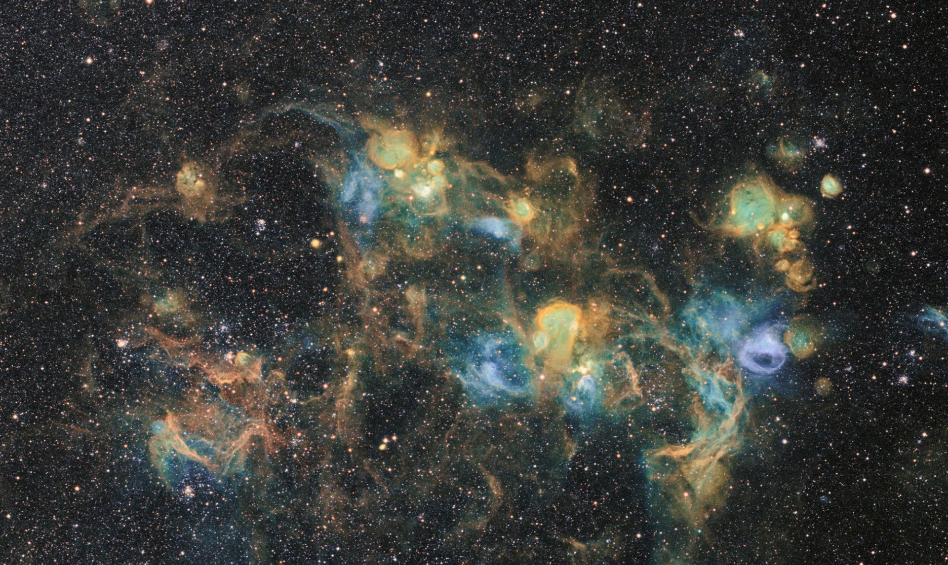 这张星空照片有2.5亿像素，累积曝光时间1060个小时|拍摄_新浪新闻