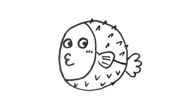 亲子简笔画鱼素材｜学画18种不同卡通画鱼，简单实用|简笔画|鱼|卡通画_新浪新闻