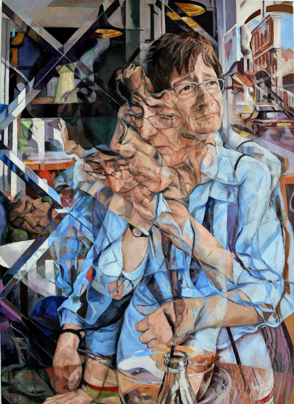 匆匆城市，依稀看到你的样子，艺术家Clive Head