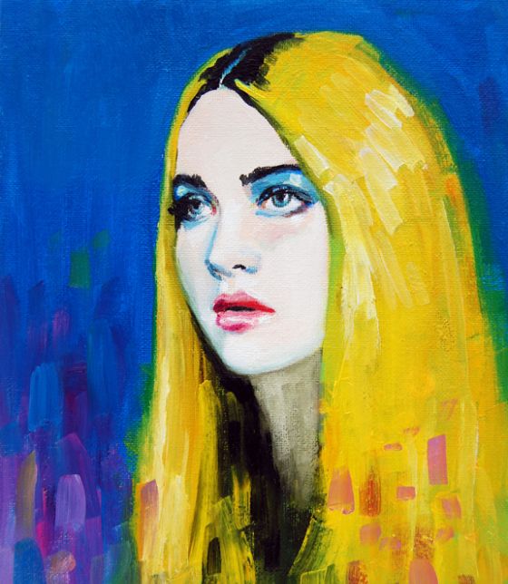 澳大利亚女画家Emma Uber作品：那些美丽的女孩让人难忘