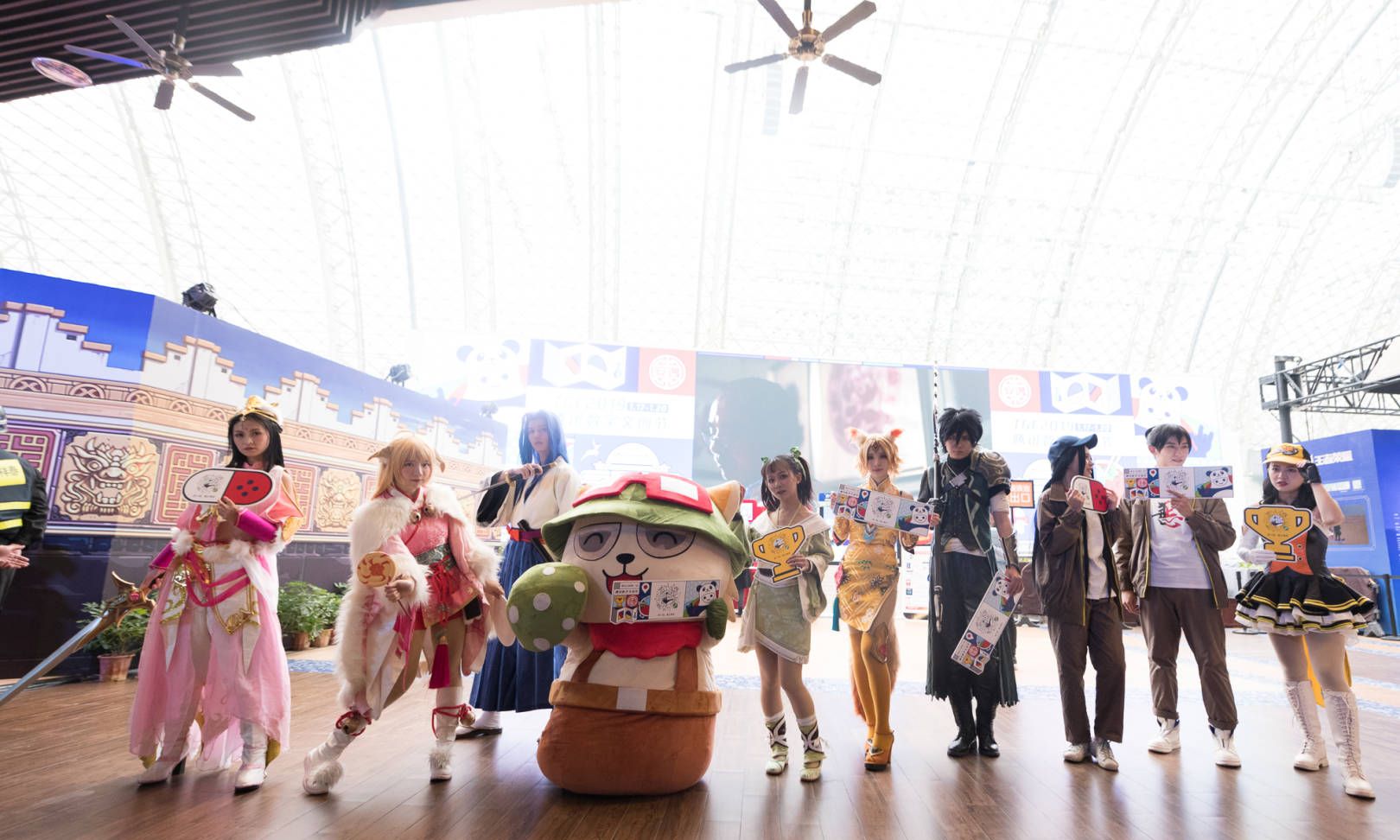 腾讯2019年TGC文化节：coser巡游！