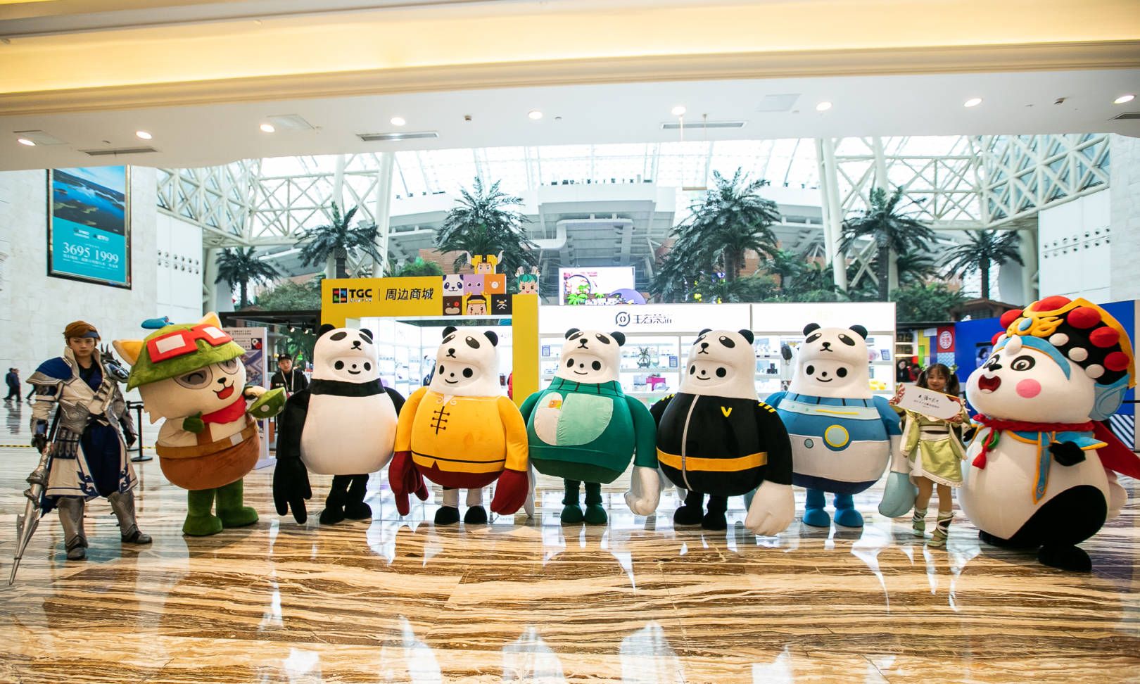 腾讯2019年TGC文化节：coser巡游！