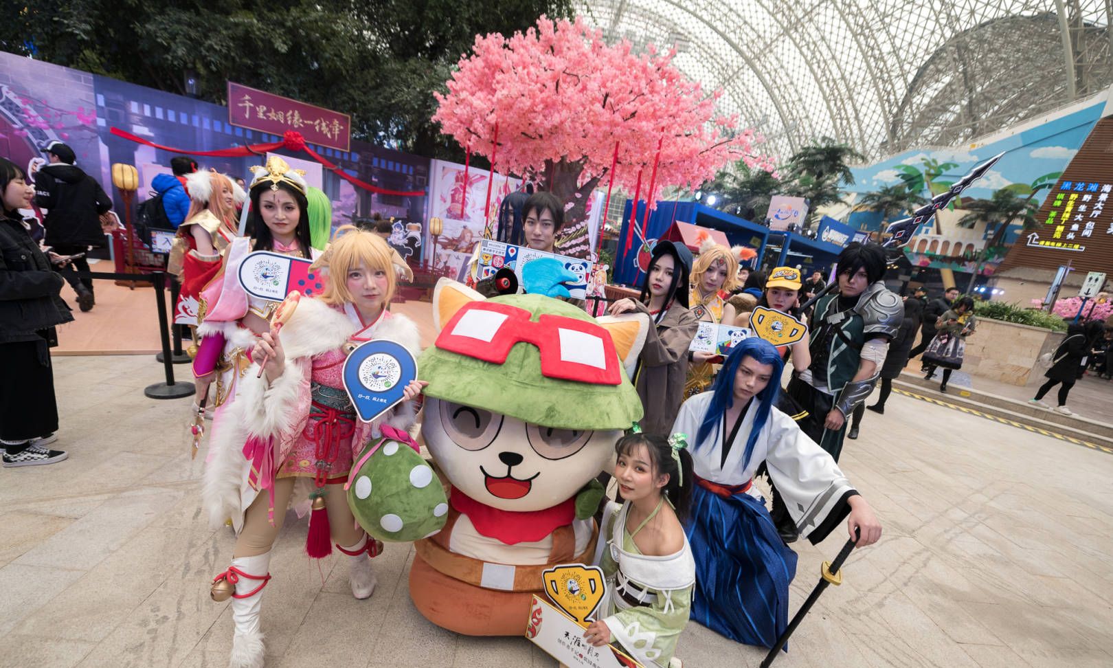 腾讯2019年TGC文化节：coser巡游！