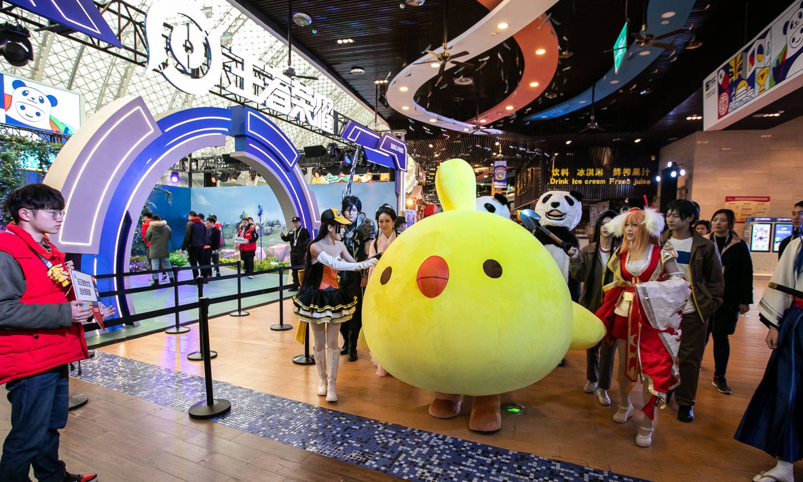 腾讯2019年TGC文化节：coser巡游！