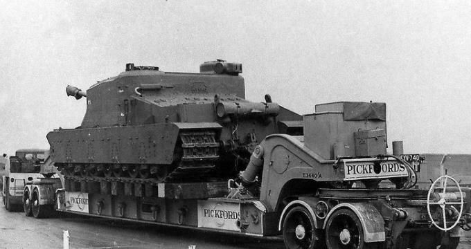 英伦巨兽：A39“土龟”重型突击坦克