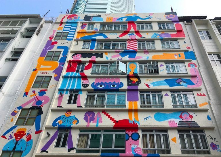 美国插画家Emily Eldridge的大型壁画和街头艺术涂鸦作品欣赏|插画家|壁画|涂鸦_新浪新闻