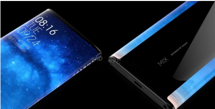 小米MIX4真机图：100W快充+120Hz+180度曲面__财经头条