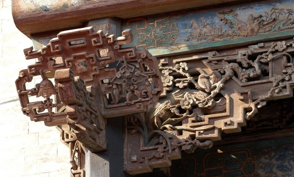 民居文化——山西乔家大院，随处可见的精致板绘工艺和木雕艺术 民居 乔家大院 木雕 新浪新闻
