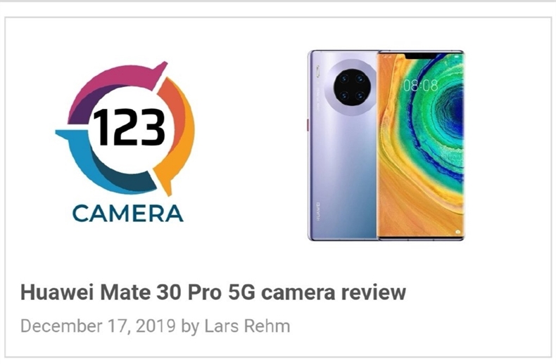 DxO手机拍照榜更新，华为重新独享榜首，拍照旗舰手机新标杆__财经头条