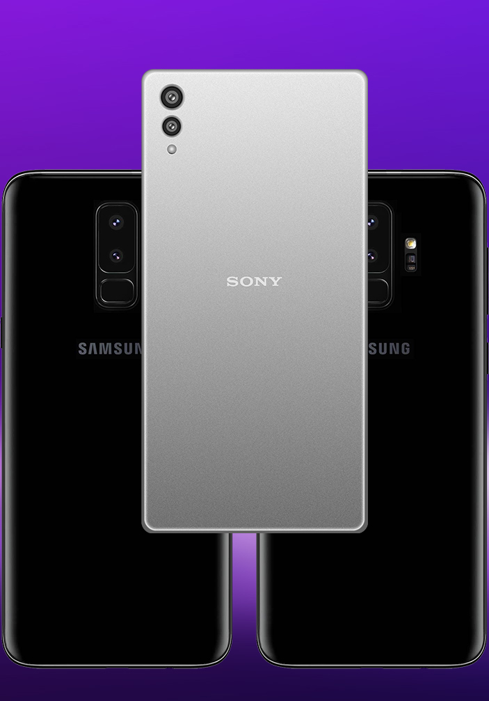 异形全面屏，概念版索尼XZ3P，对比三星S9__财经头条