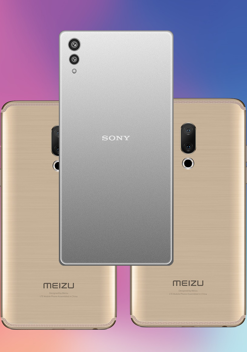 异形全面屏，概念版索尼XZ3P，对比魅族15__财经头条