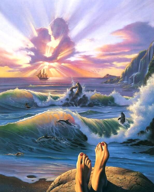 顶级艺术家的超现实主义绘画作品欣赏|艺术家|超现实主义|绘画作品_新浪新闻