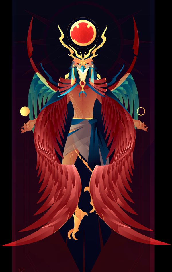 画师yliade作品欣赏：充满了迷幻的异域风彩_新浪新闻