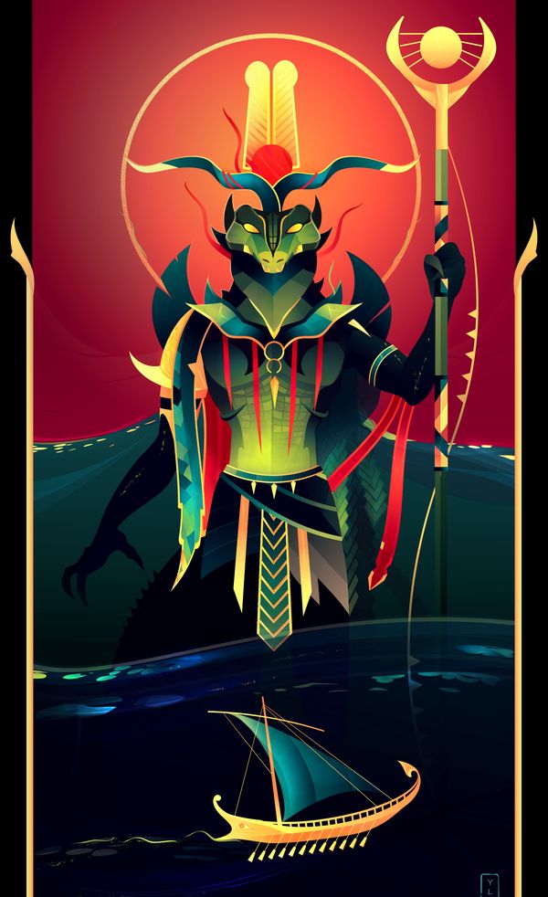 画师yliade作品欣赏：充满了迷幻的异域风彩|迷幻|异域|画师_新浪新闻