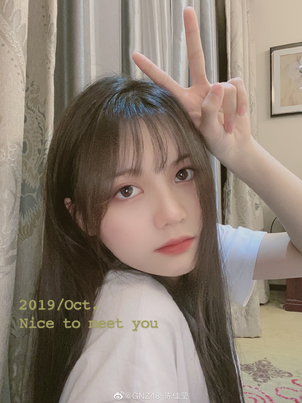 偶像美少女gnz48 陈佳莹迷人写真美照